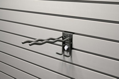 EVOpanel Garage Multi-Purpose Hook Black 240mm Long EPMPH