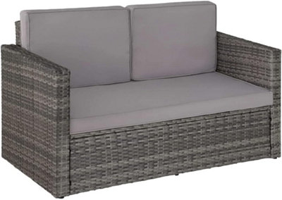 Evre outdoor rattan garden love bed store
