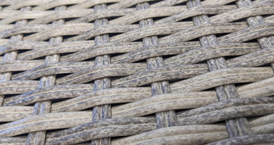 EVRE Mauritius 8 Seater Garden Rattan Furniture Corner Dining Set Table ...