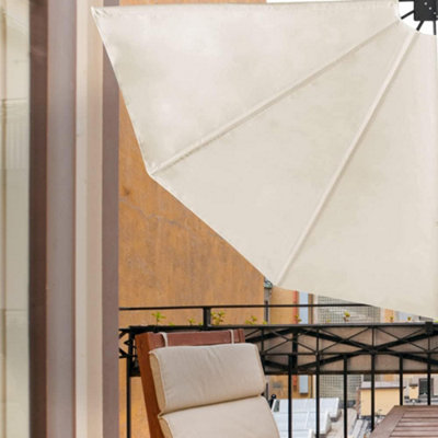 EVRE Side Awning 3 Step Collapsible For Terrace Balcony Sun Shade ...