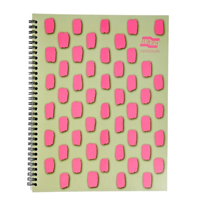 Exacompta Europa Splash - Ref EU1503Z Wirebound Notebooks, Bright Cover ...