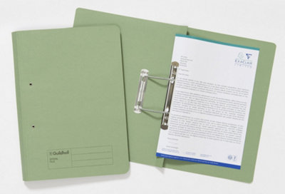 Exacompta - Ref 346-GRNZ - Guildhall - Document Spiral Files, 285gsm ...
