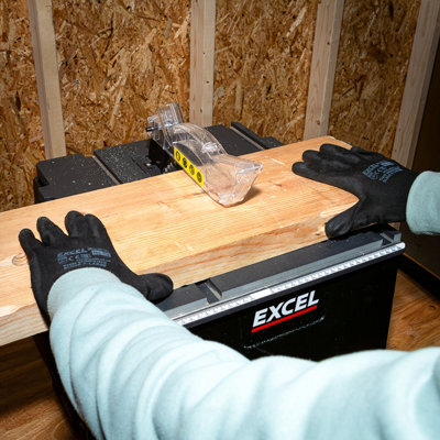 Excel 210mm Flip Over Combination Saw 240V 2-in-1 Mitre & Table Saw ...