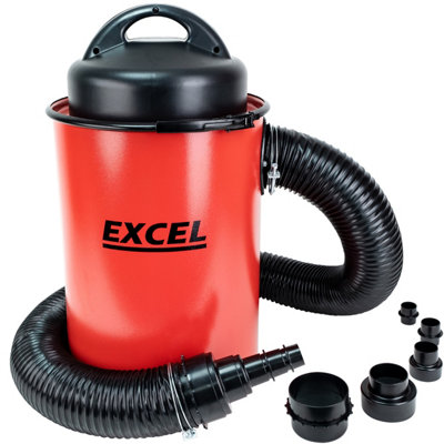 Excel 50L Dust Extractor Heavy Duty 240V Wet & Dry Vacuum Cleaner with ...