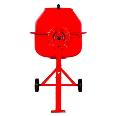 Excel 70L Electric Portable Cement Mixer 220W 240V Ideal for Concrete ...
