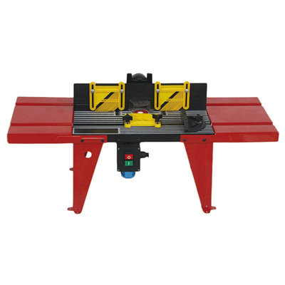 Excel Electric Router Table Aluminium Surface Bench Mounted 1800W