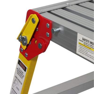 Excel Fibreglass Hop-Up Folding Platforms Heavy Duty 600 x 600mm Work ...