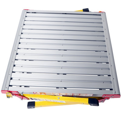 Excel Fibreglass Hop-Up Folding Platforms Heavy Duty 600 x 600mm Work ...
