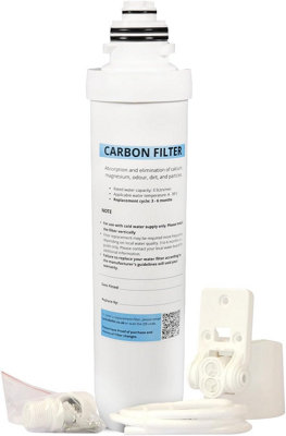 Excel Home, 3 in 1 Boiling Water Tap Replacement Carbon Filter, Reduces ...