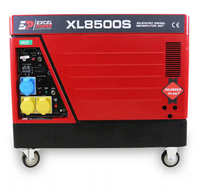 Excel Power Powerful Electric Key Start Portable 6kw Standby Diesel ...
