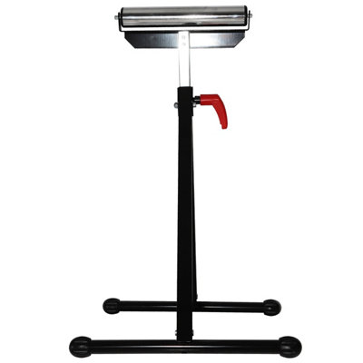 EXCEL ROLLER STAND ADJUSTABLE, HEAVY DUTY STEEL BASE, CHROME-PLATED ...