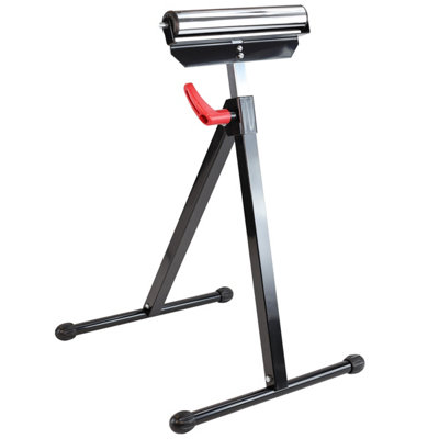 Excel Roller Stand Adjustable, Heavy Duty Steel Base, Chrome-Plated ...