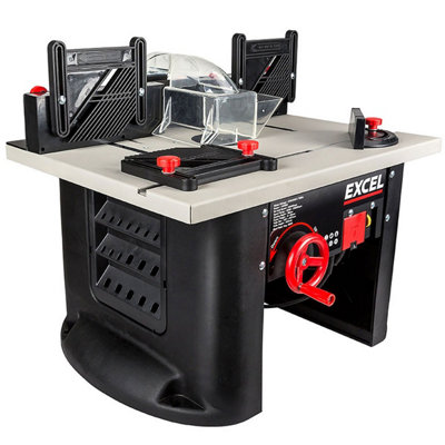 Excel Table Router Cutter 240V 1500W, Variable Speed, Adjustable Fence ...