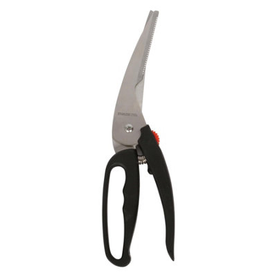 Excellent Houseware Stainless Steel Poultry Shears - 25cm - Black | DIY ...