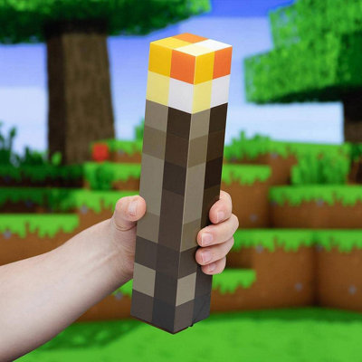 EXCLUSIVE Minecraft Light-Up Wall Torch