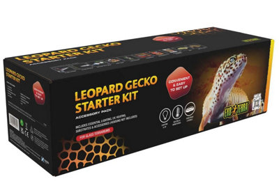 Exo Terra Leopard Gecko Habitat Starter Accessory Kit