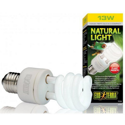 Exo Terra UVB 100 Tropical Terrarium Fluorescent Bulb 26w | DIY at B&Q