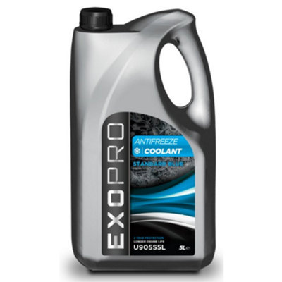 ExoPro Antifreeze Coolant Standard Blue 5L Engine Car Performance ...