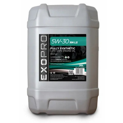 Exopro RN LS Low Saps 20L Car Engine Oil 20 Litre 5W30 Fully Synthetic ...