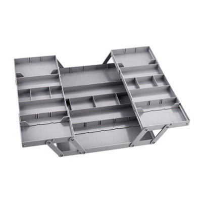 Expandable and Foldable Double-Tier Drawer Organiser Storage Tray with ...