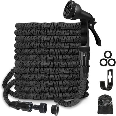 Expandable Garden Hose Pipe 50Ft Flexible Expanding Hose with 8 Modes ...