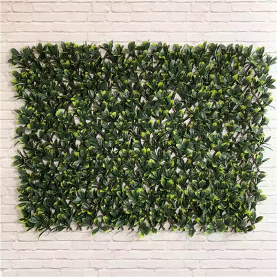 Expanding Artificial Trellis Fake Laurel Leaf Hedge Garden Privacy ...