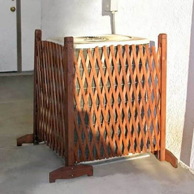 Expanding Fence Duo - Extendable Wooden Trellis for Climbing Plants ...