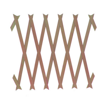 Expanding Wooden Trellis 150cm x 30cm - Roots & Shoots | DIY at B&Q