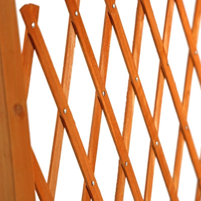 Expanding Wooden Trellis Fence Freestanding Garden Screen Divider ...