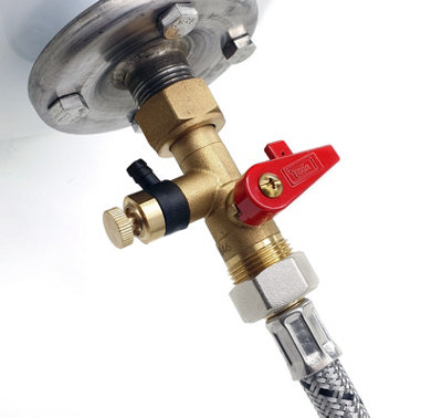 Expansion Vessel Hose 3/4" M to 3/4" F + 3/4" to 22mm Compression ...