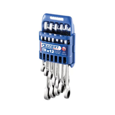 Buy Expert - E111137 Rapid Ratchet Spanner Set, 12 Piece | DIY at B&Q