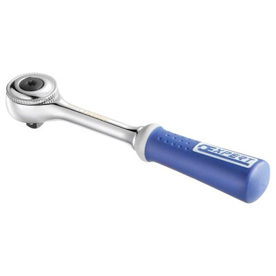 Expert Round Head Ratchet 1/4in Drive Multi Colour (One Size)