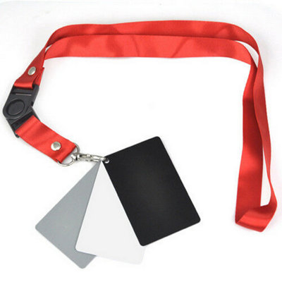 Exposure Card Neck Band Holder for Photography Events and ID Cards