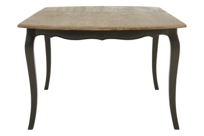 Exquisite Design Dark Grey Dining Table, Sustainable Small Dining Table ...