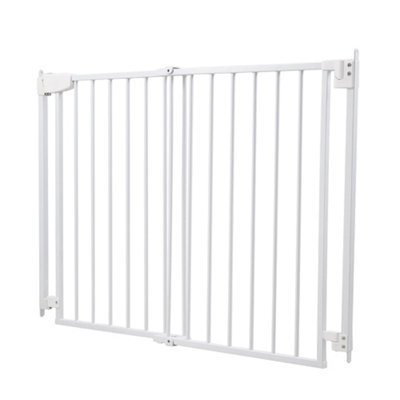 Extendable Easy-Closing Metal Safety Gate for Pet and Baby