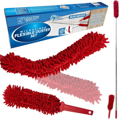 Extendable Microfiber Feather Duster with Hand Cleaning Dusters | DIY ...