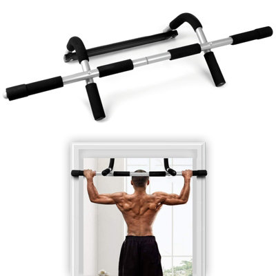 Extendable Pull Up Bar Chin up Door Frame Pull-Up Exercise Strength ...