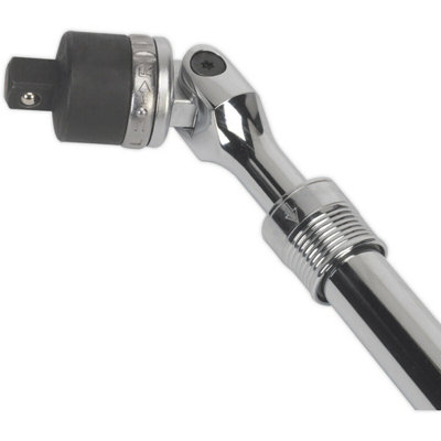 Extendable Ratcheting Breaker Pull Bar - 1/2" Sq Drive Knuckle - 460 to ...