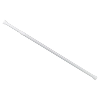 Extendable Tension Shower Curtain Rod Telescopic Adjustable Bathroom ...