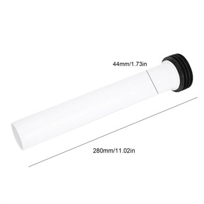 Extended Flushing Tube for White Concealed Toilet Water Tank - Straight ...