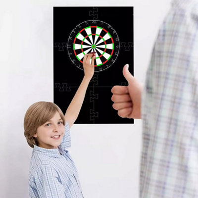 Extended Length Dartboard Surround Rectangular EVA Dart Board Wall ...