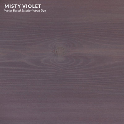 Exterior Wood Dye - Misty Violet 15ml Tester Pot - Littlefair's | DIY ...