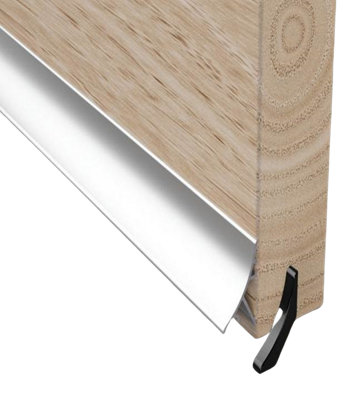 Exterior wooden Door Rain Drip 850mm Long Silver