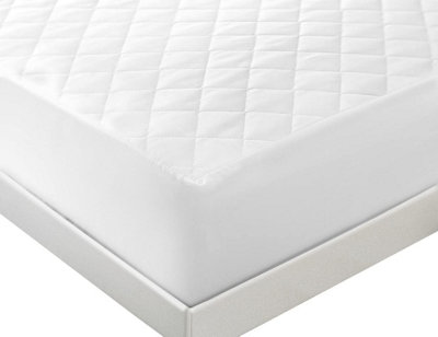 Extra Deep Soft Quilted Mattress Protector Fully Fitted Non Allergenic ...