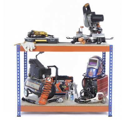Extra Heavy Duty Robust Work Bench 900mm H x 1200mm W x 600mm D | DIY ...