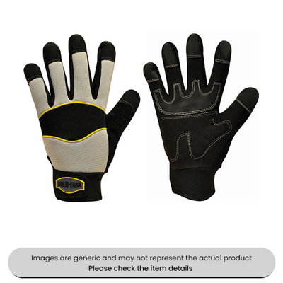 Extra Large Multi-Task 5 Gloves With Fully Fingered Glove Pack Qty 1