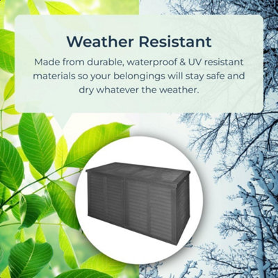 Extra Large Outdoor Garden Storage Box 750L