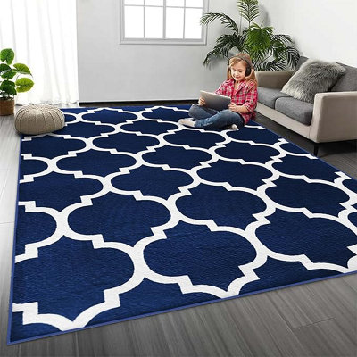 Extra Large Rugs Non Slip Living Room Bedroom Indoor Outdoor Carpets ...