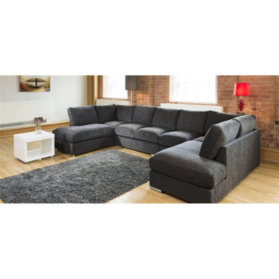 Extra Large U Shape Black Fullback