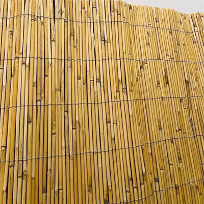 Extra Thick Reed 1.5m x 3m Fence Privacy Decorative Fencing Natural ...